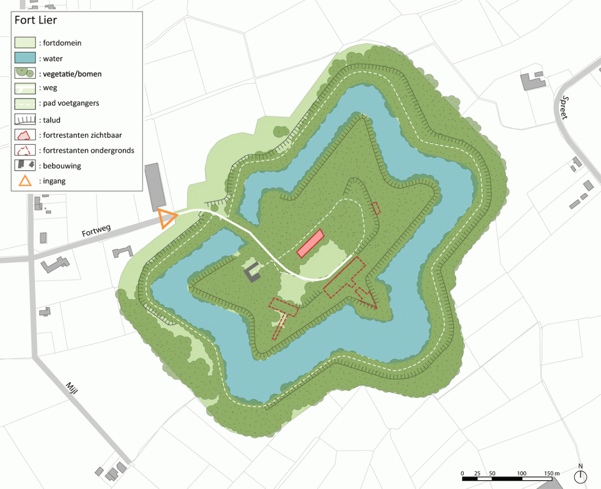 Fort van Lier | Fortengordels